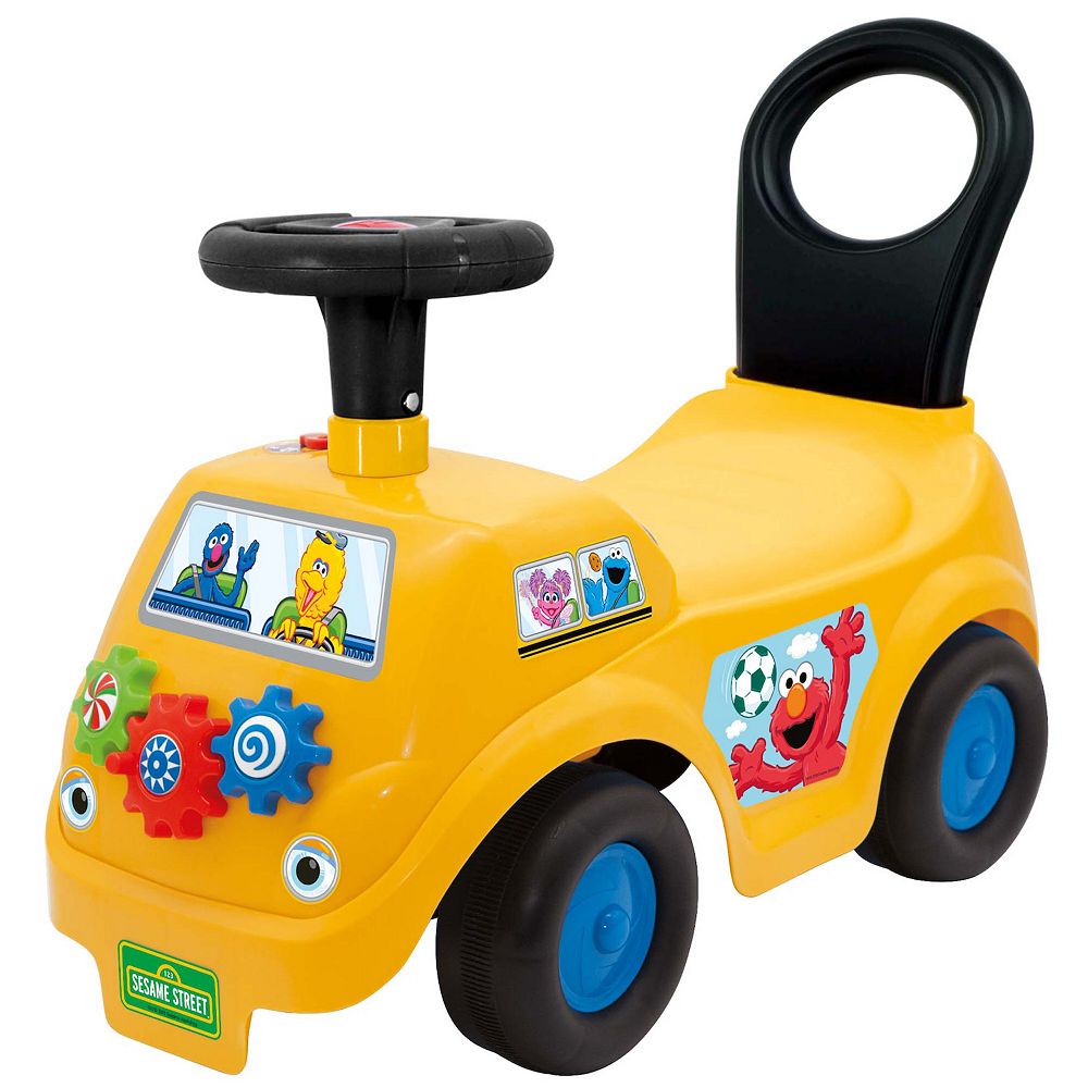 Elmo Lights and Sounds School Bus Activity Ride-On Vehicle