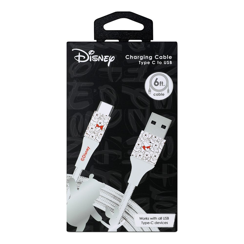Disney Dual Port USB A & USB C Molded Wall Charging Block