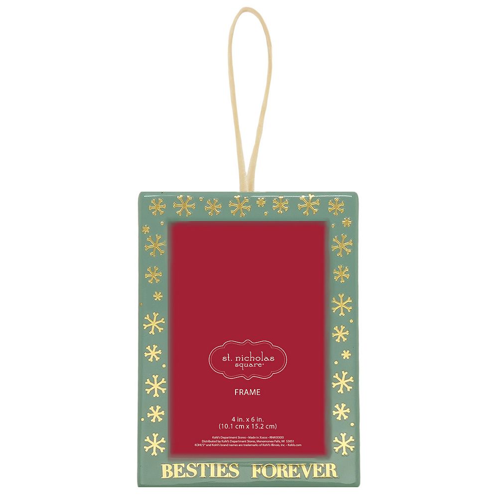 St. Nicholas Square® Besties Forever Frame Christmas Ornament