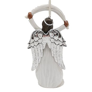 St. Nicholas Square® Faith Sentiment Medium Skin Tone Angel Christmas ...
