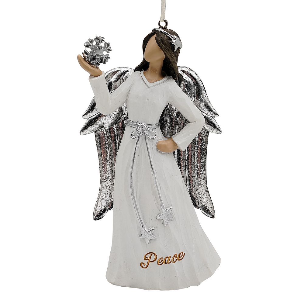 St. Nicholas Square® Peace Sentiment Light Skin Tone Angel Christmas ...