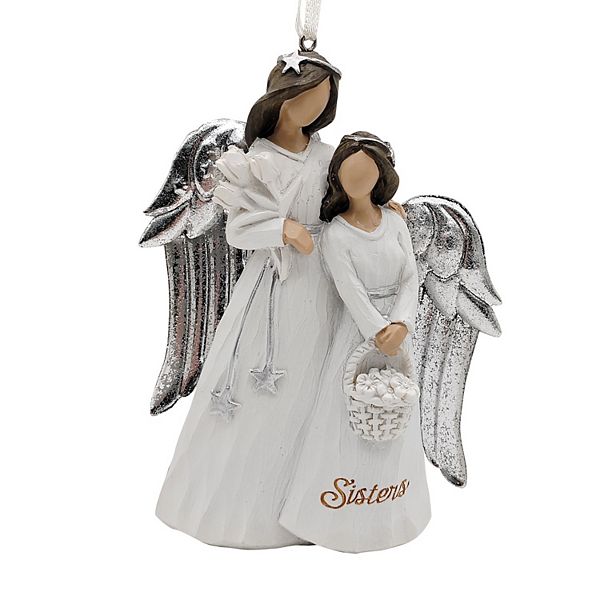 St. Nicholas Square® Sisters Sentiment Light Skin Tone Angel Christmas ...
