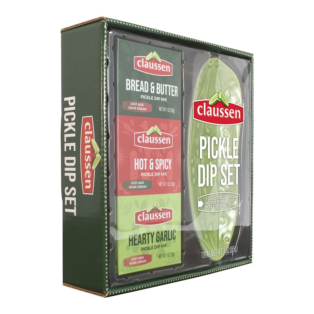Claussen Pickle Dip Set