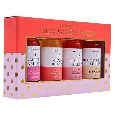 Ten Acre Gifts Champagne Toppers Gift Set