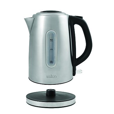 Salton Cordless Electric Stainless Steel Kettle