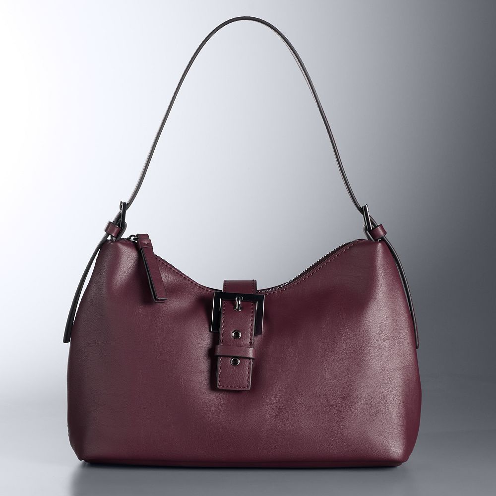 Simply Vera Vera Wang Christina Buckle Shoulder Bag