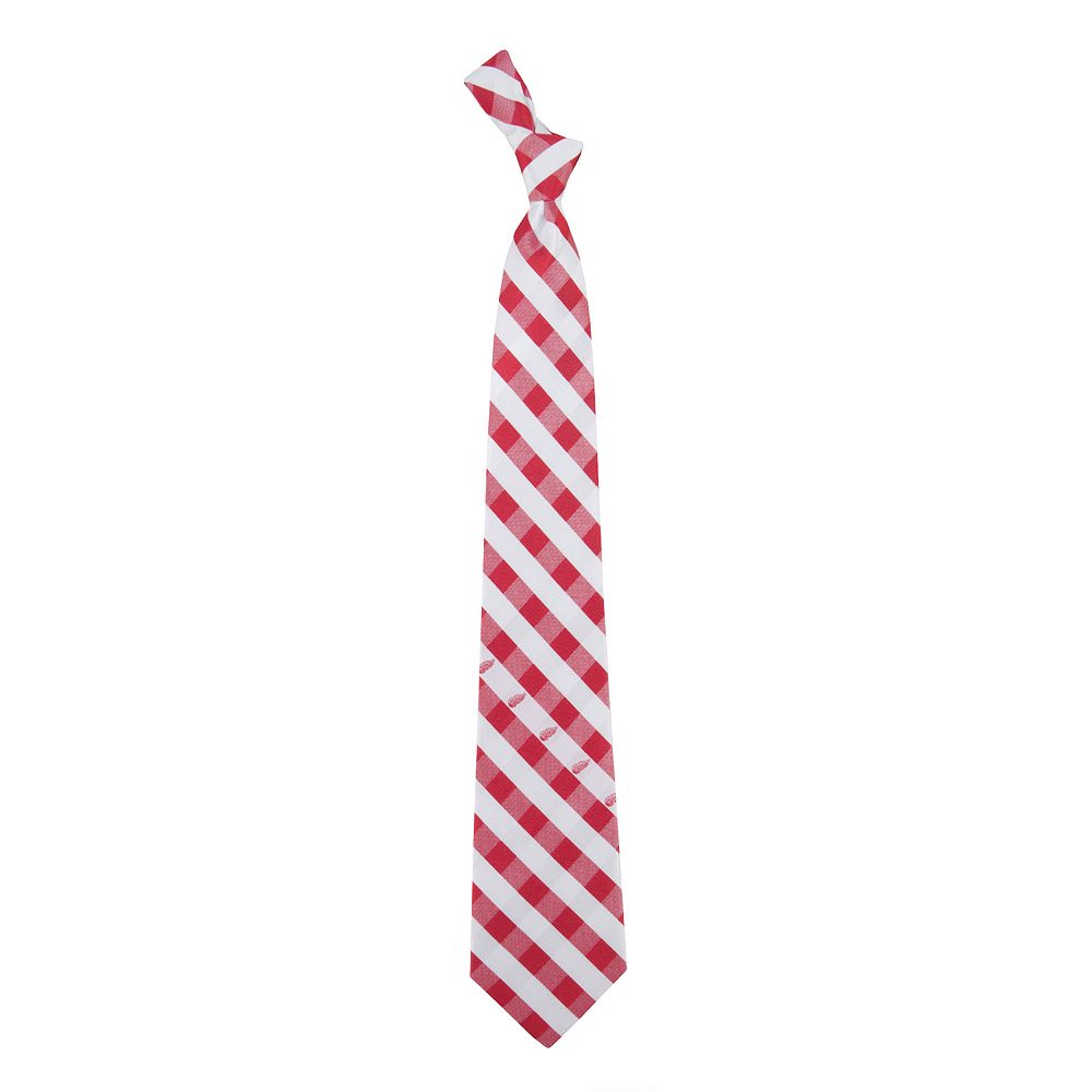 Men's NHL Detroit Red Wings Check Tie