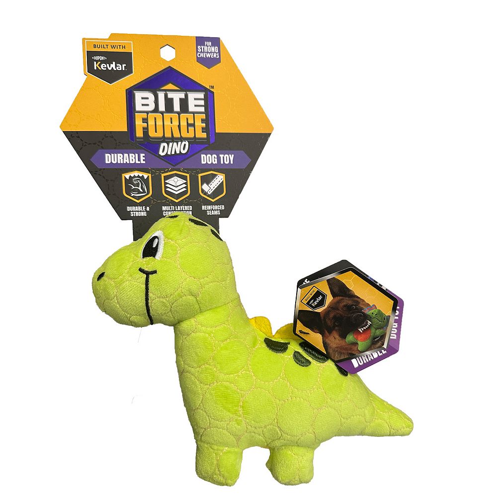 Bite Force Kevlar Brontosaurus Dog Toy