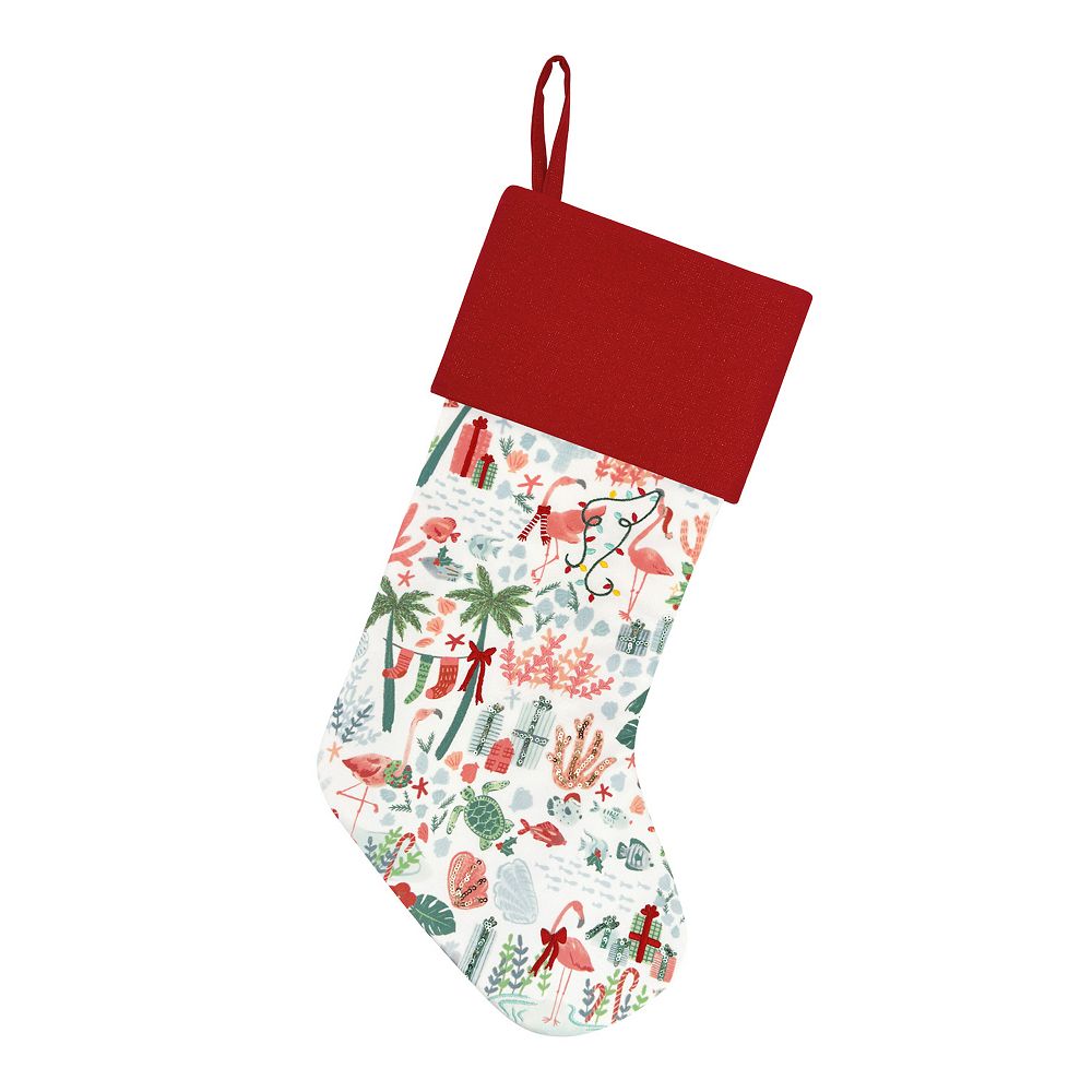 St. Nicholas Square® Seaside Christmas Stocking