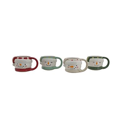St. Nicholas Square® 4-pc. Snowmen Stacking Mug Set