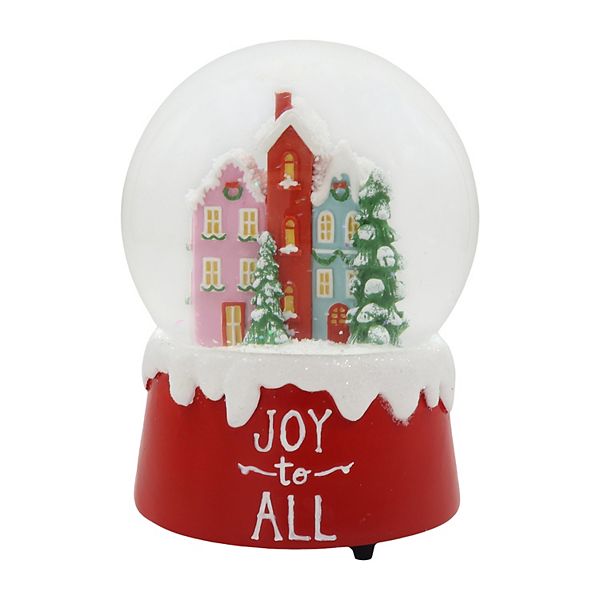 St. Nicholas Square® "Joy To All" Snow Globe Table Décor