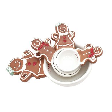 St. Nicholas Square® 4-Piece Gingerbread Man Measuring Spoon Set