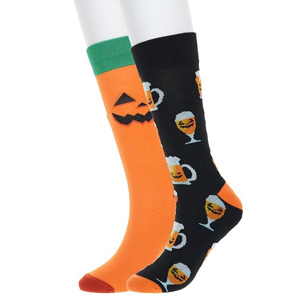 Men's Twisted Toes 2-Pack Halloween Socks
