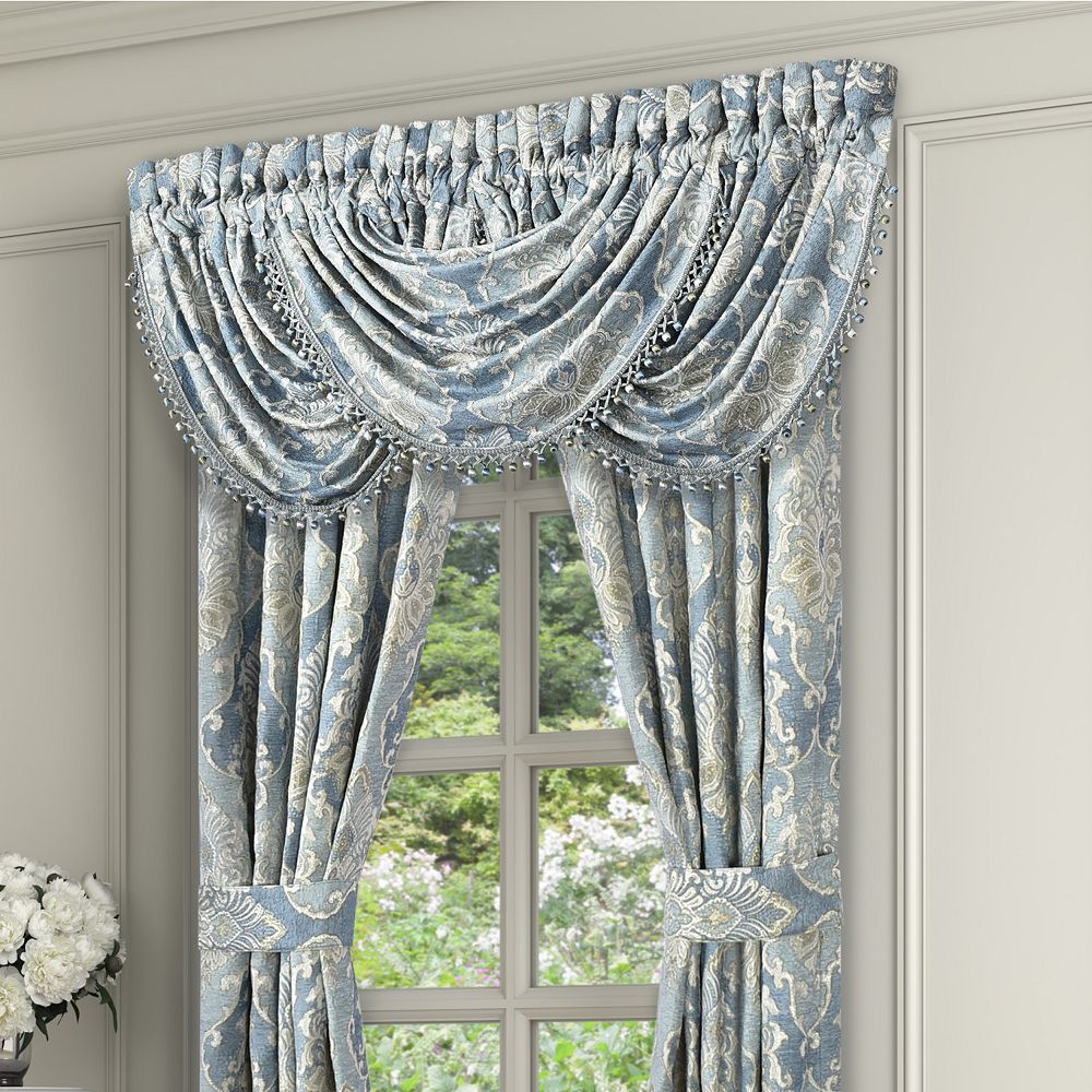 Five Queens Court Cesar Window Waterfall Valance