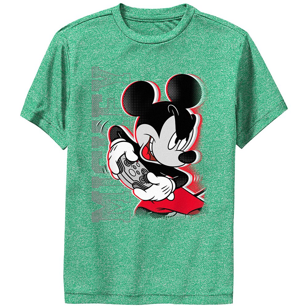 Disney's Mickey Mouse Serious Gamer Performance Boys 8-20 Graphic Tee