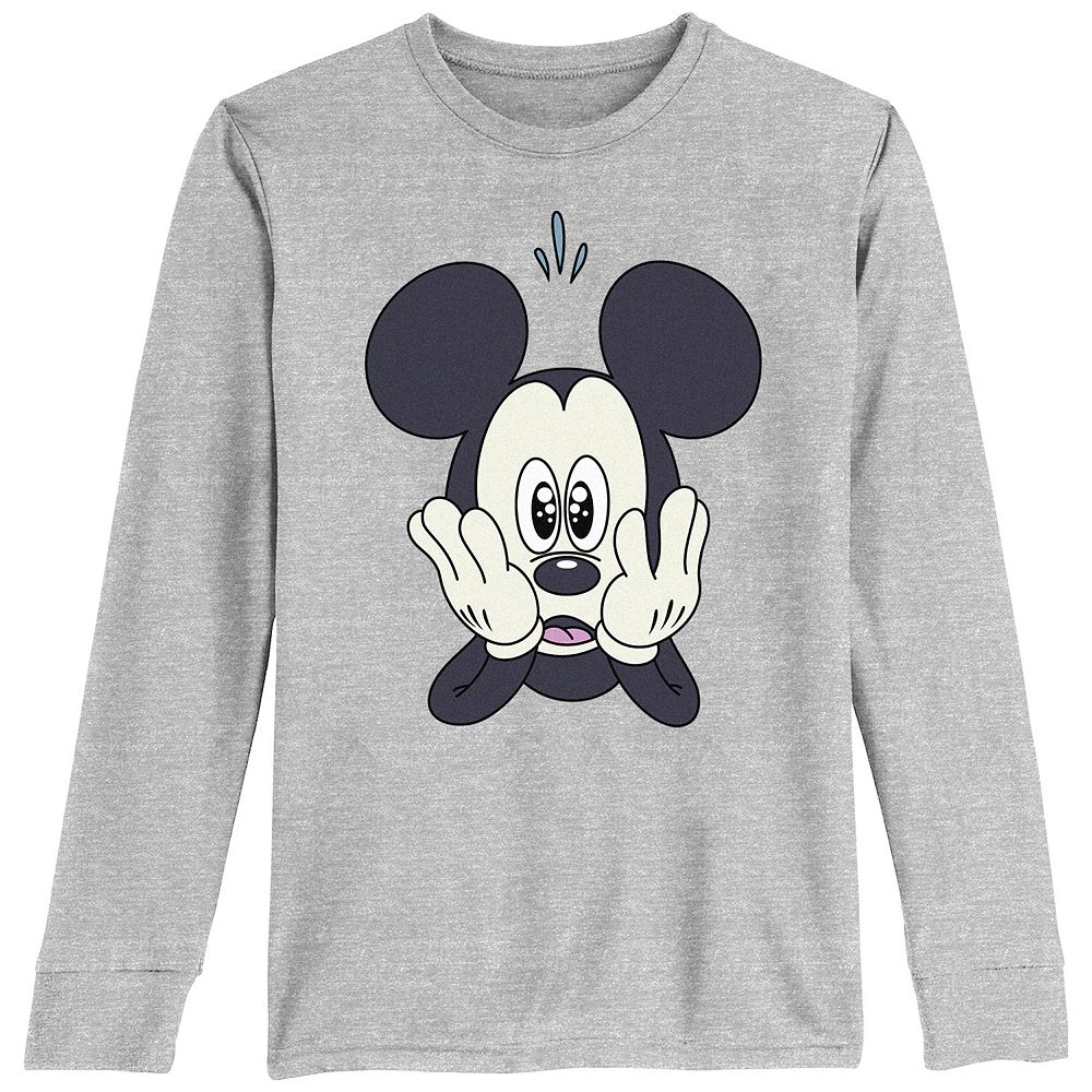 Disney's Mickey Mouse Surprised Boys 8-20 Graphic Tee