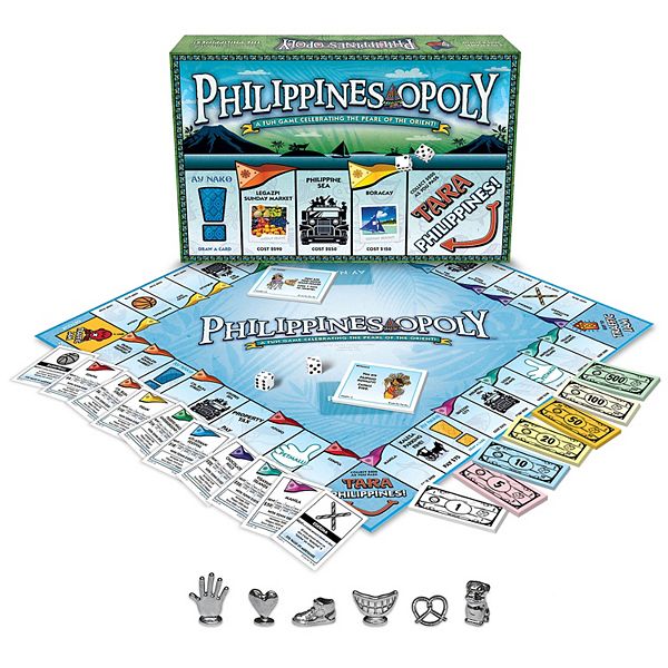 Late for the Sky Philippines-Opoly, Country Themed Family Board Game