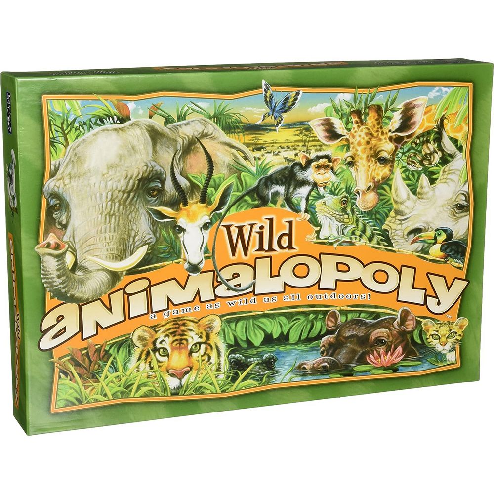 Late For The Sky Wild Animal-Opoly Board Game