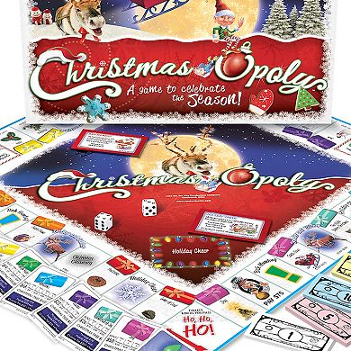 Late For The Sky Christmas-Opoly Board Game