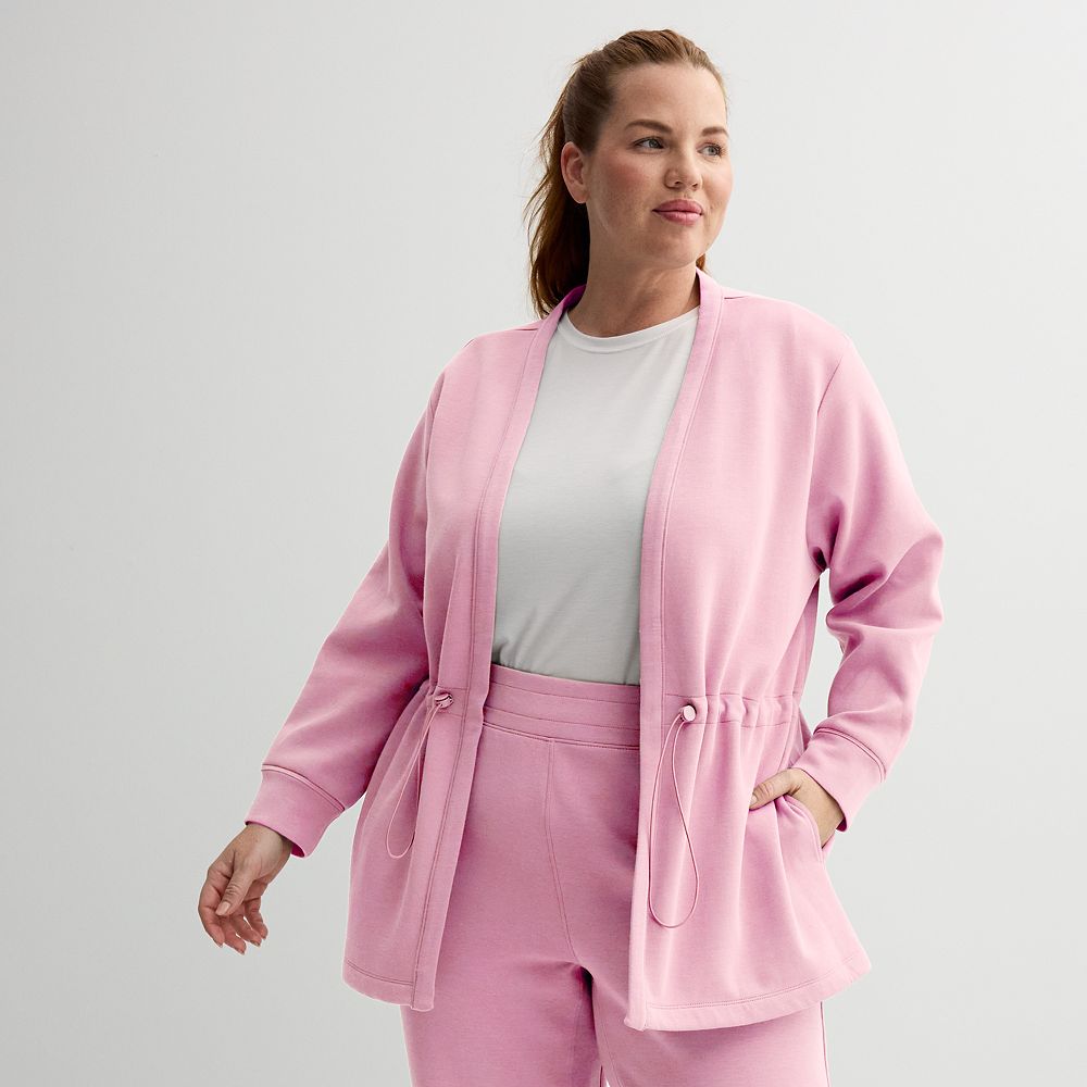 Plus Size Tek Gear® Ultracomfort Cinch Cardigan