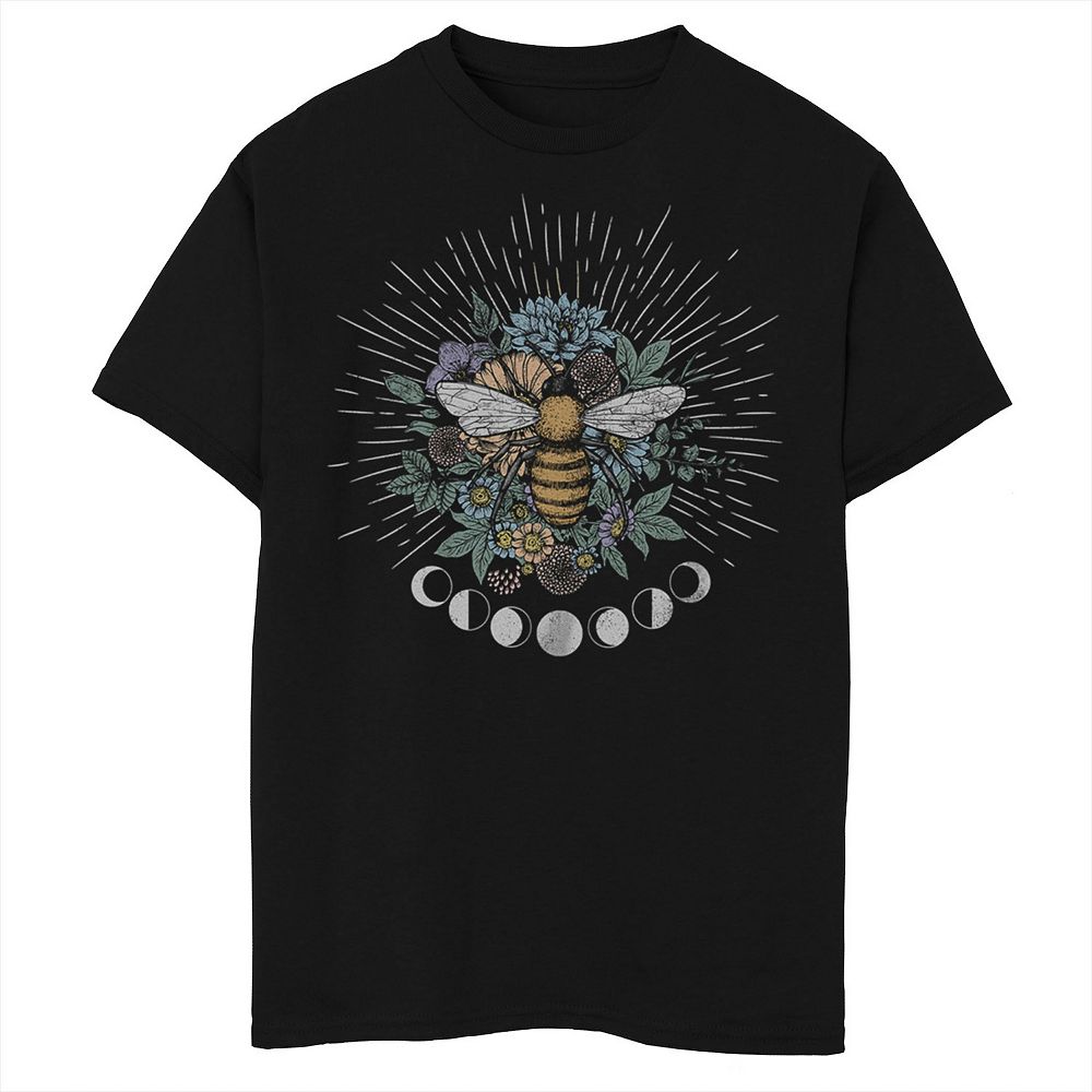 Boys 8-20 Celestial Bumble Bee Crewneck Graphic Tee