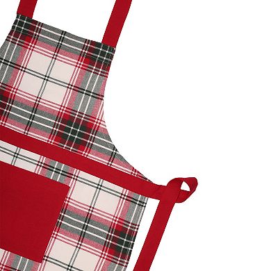 St. Nicholas Square® Holiday Plaid Apron