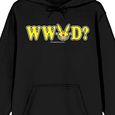 Juniors' It's Happy Bunny WWBD? Graphic Hoodie
