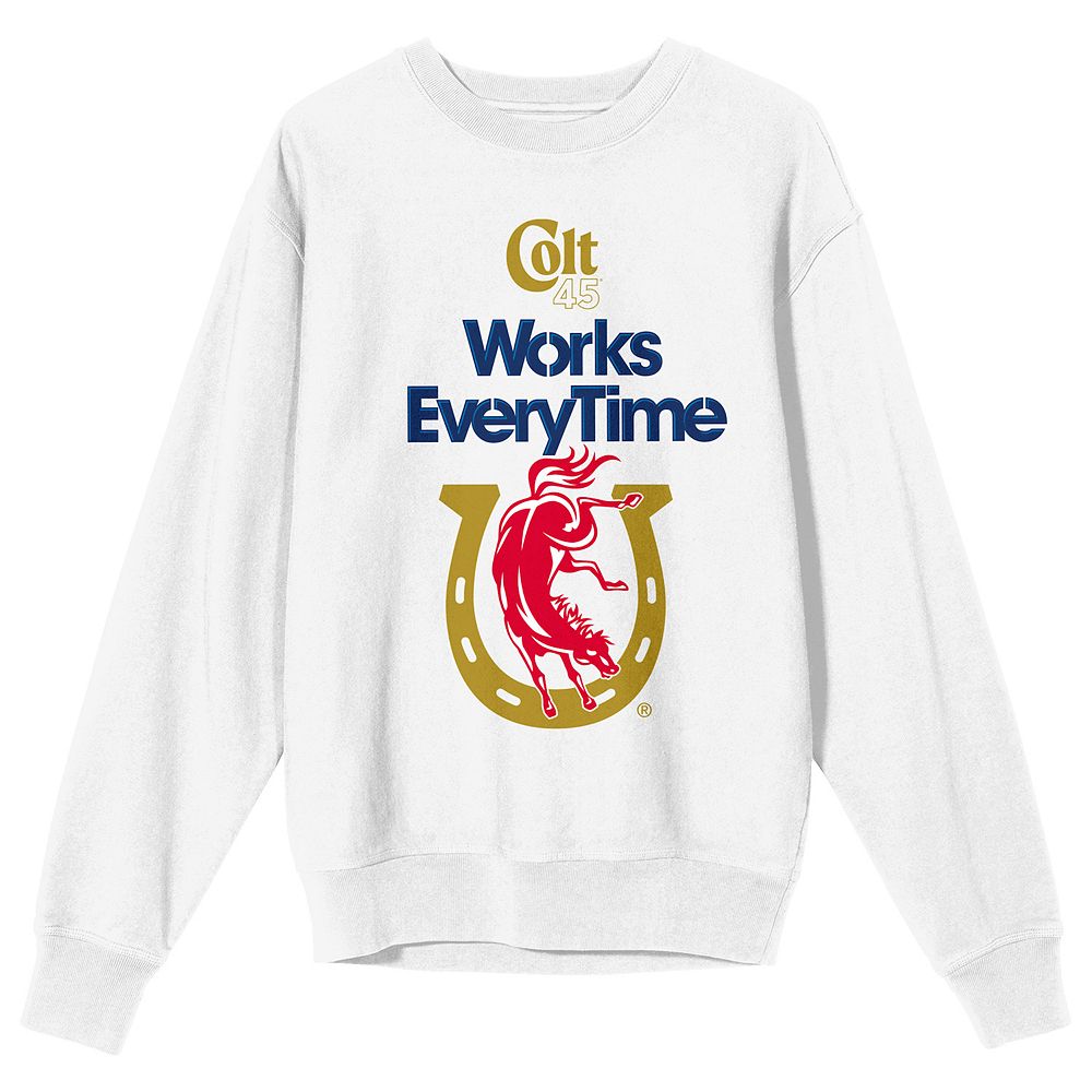 Women's Colt 45 Logo Works Every Time Long Sleeve Graphic Tee