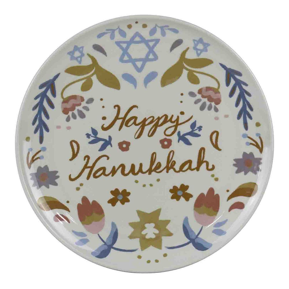 Celebrate Together™ Hanukkah Happy Hanukkah Salad Plate