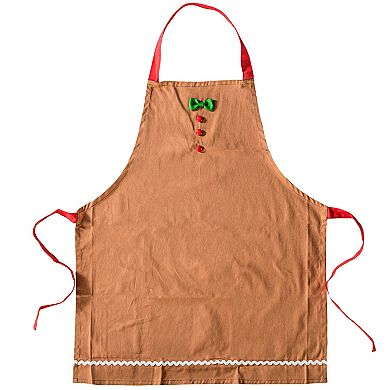 St. Nicholas Square® 2-pc. Kid Gingerbread Man Apron & Spoon Set