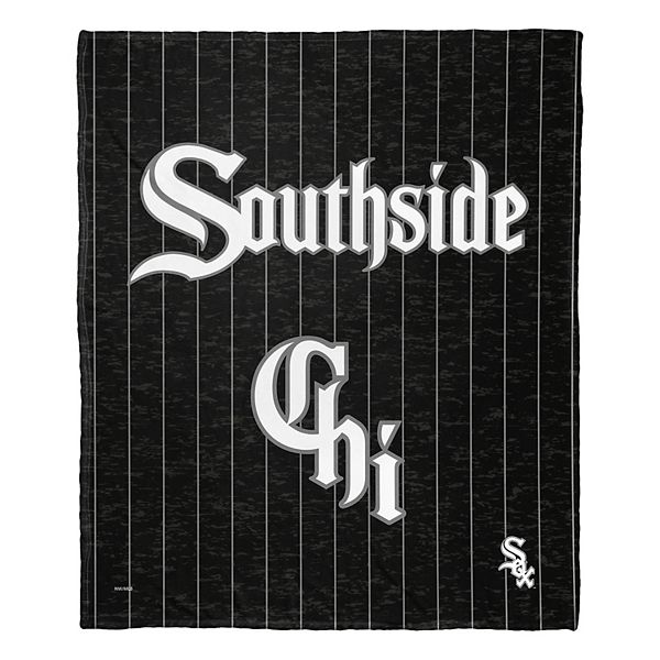 Chicago White Sox City Connect Southside Chi Silk Touch Throw Blanket