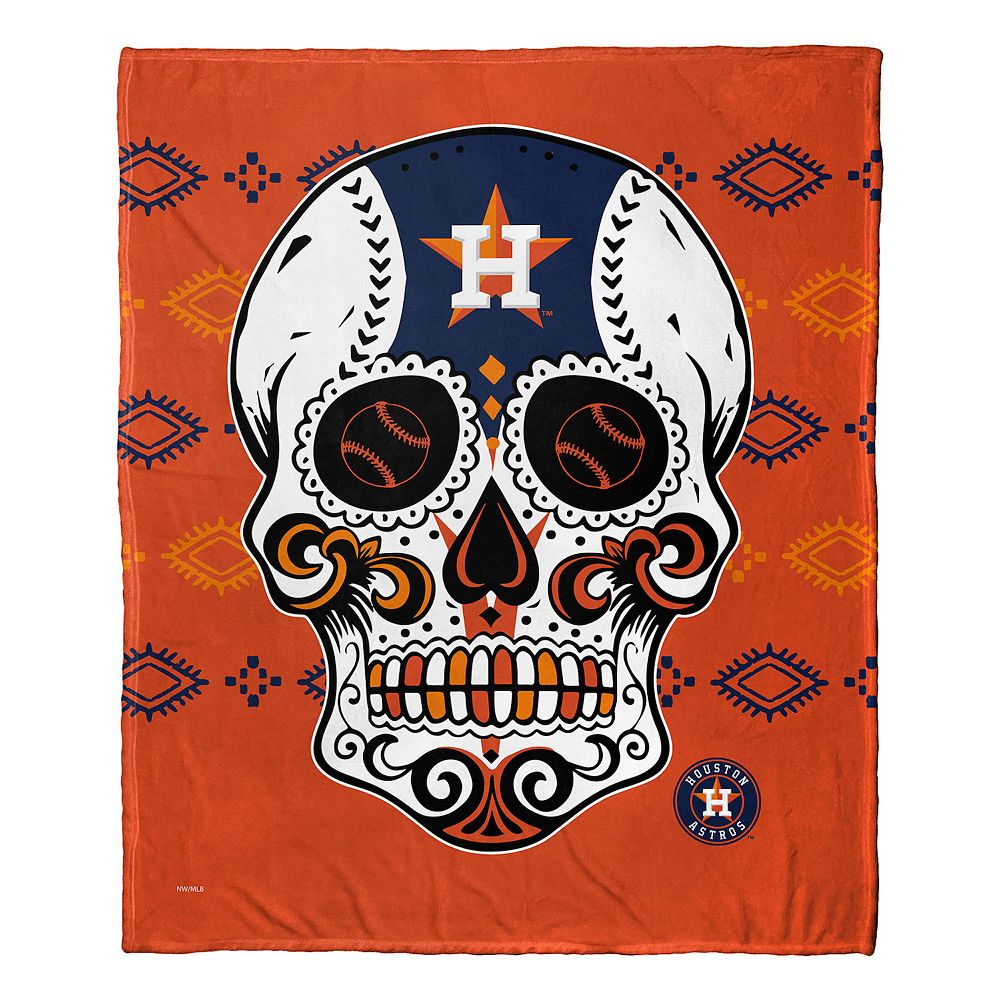 MLB Houston Astros Sugar Skull Silk Touch Throw