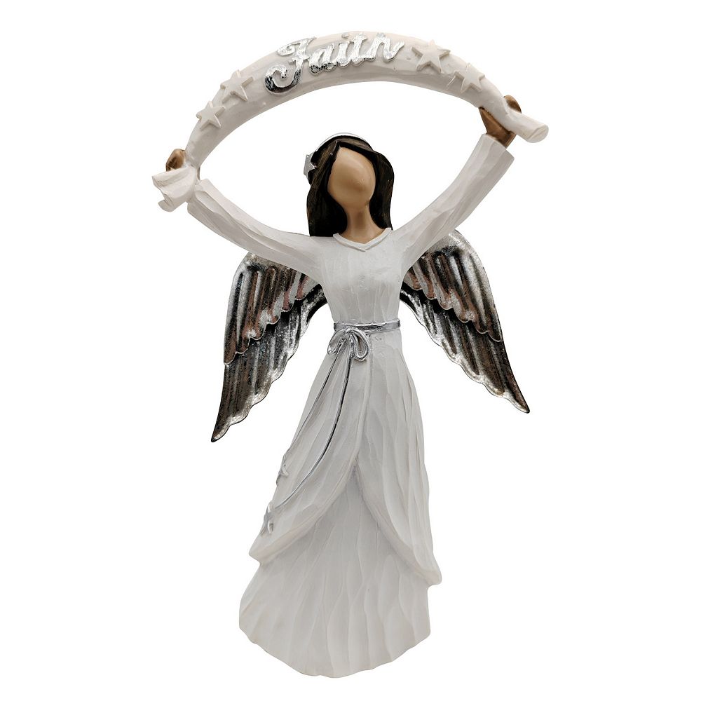 St. Nicholas Square® Faith Sentiment Angel Christmas Table Décor