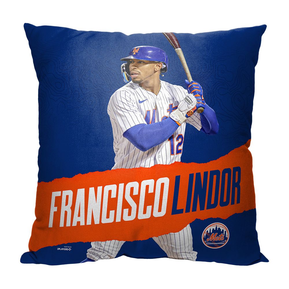 MLB Official New York Mets 18x18 Printed Pillow