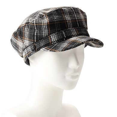Women's Sonoma Goods For Life® Plaid Conductor Cap