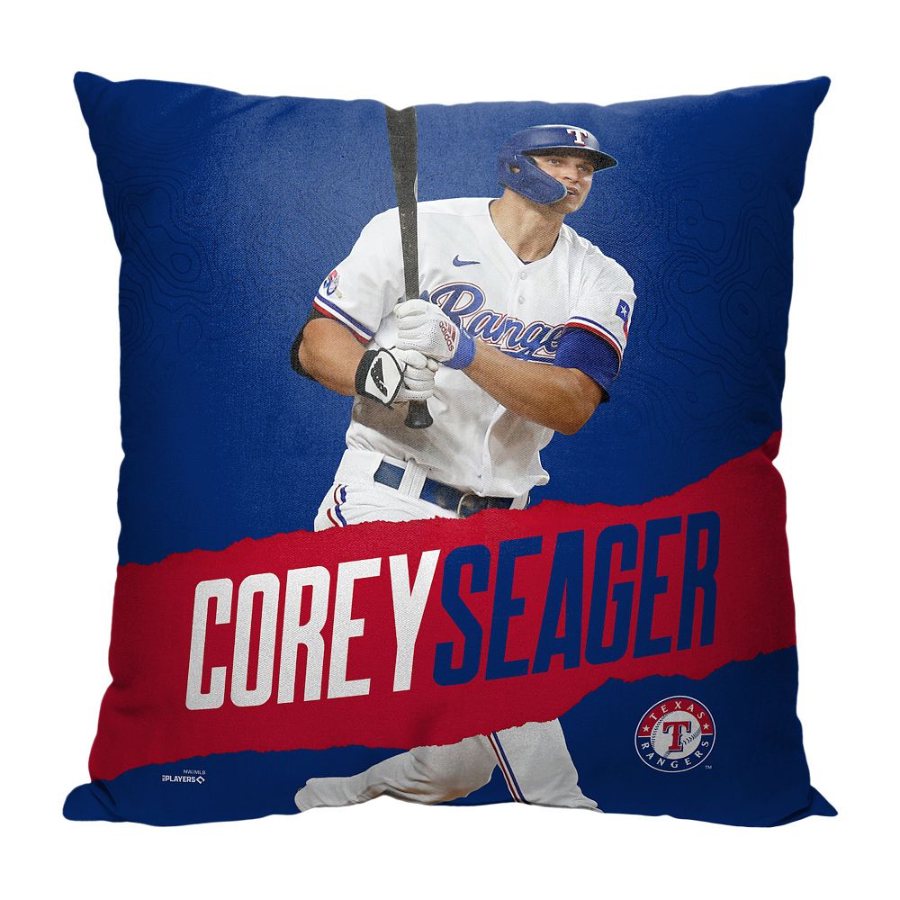 MLB Official Texas Rangers 18x18 Printed Pillow