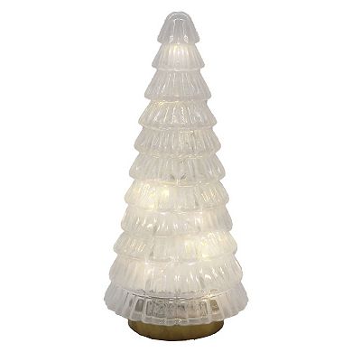 St. Nicholas Square® LED Glass Tree Table Decor