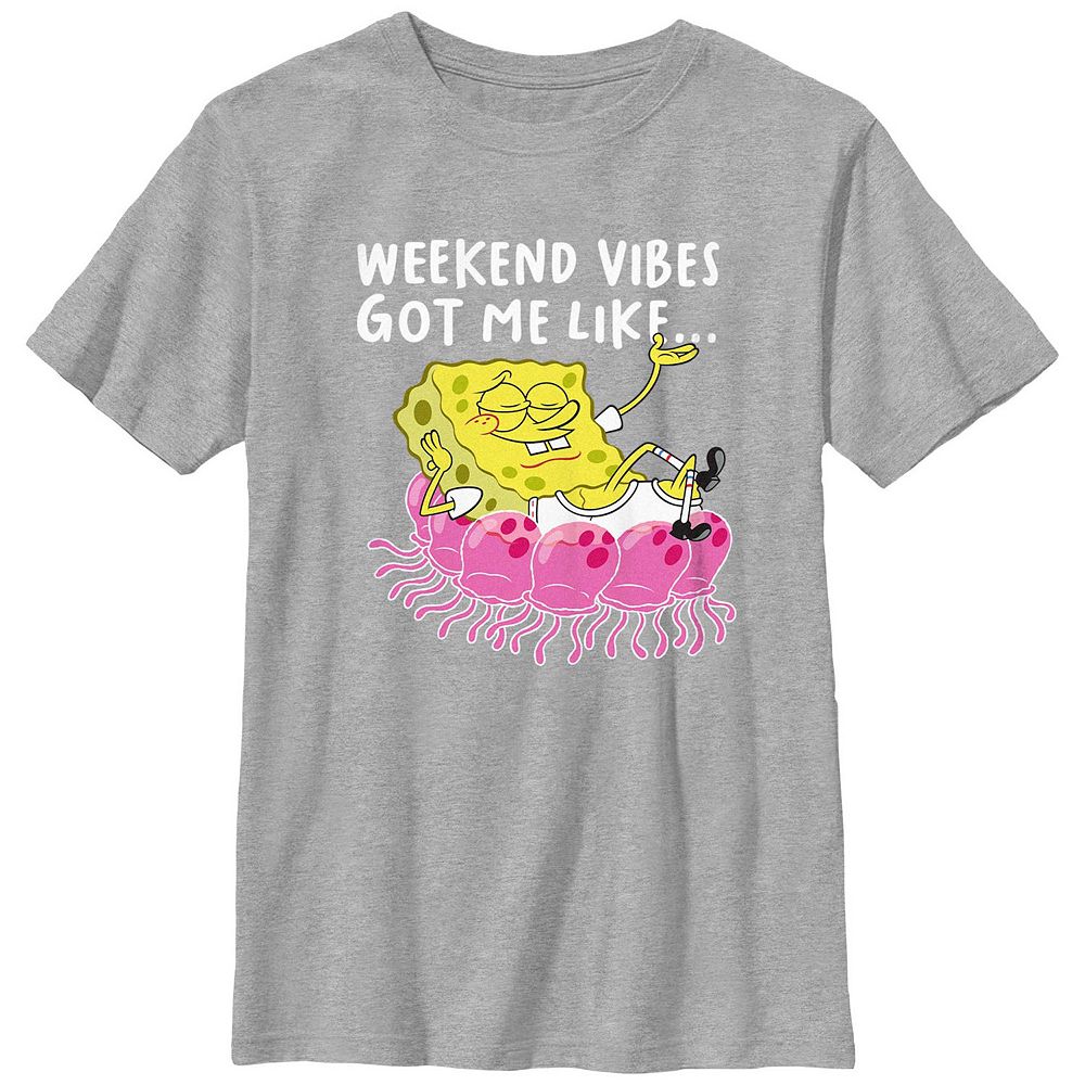 Boys 4-7 SpongeBob SquarePants Weekend Vibes Graphic Tee