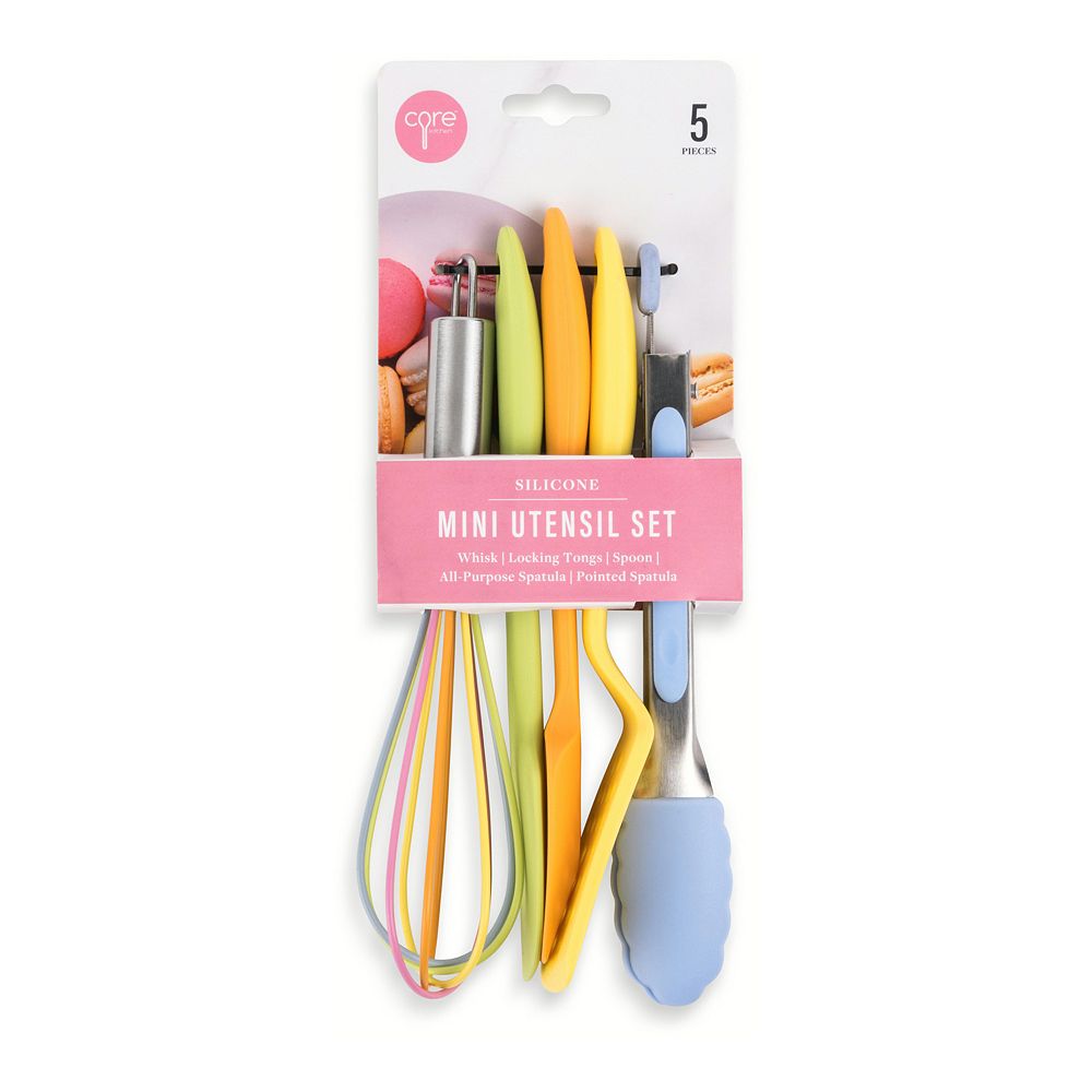 Core Kitchen 5-pc Mini Silicone Utensil Set