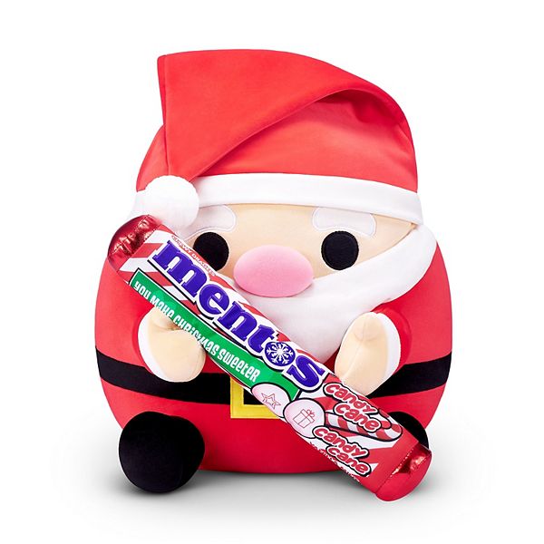 Snackles Santa Claus & Mentos Christmas Edition Plush