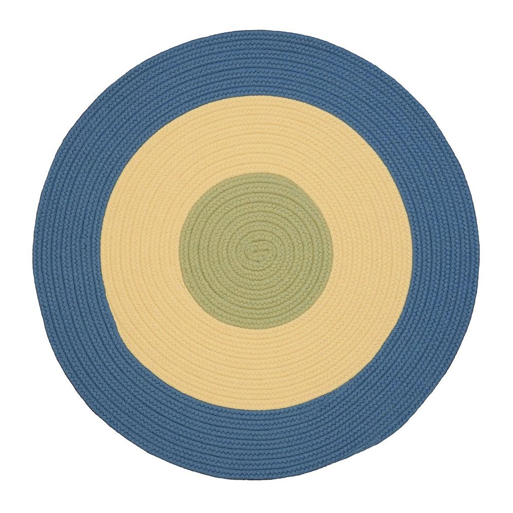 Colonial Mills Sable Braid Bullseye Round Area Rug