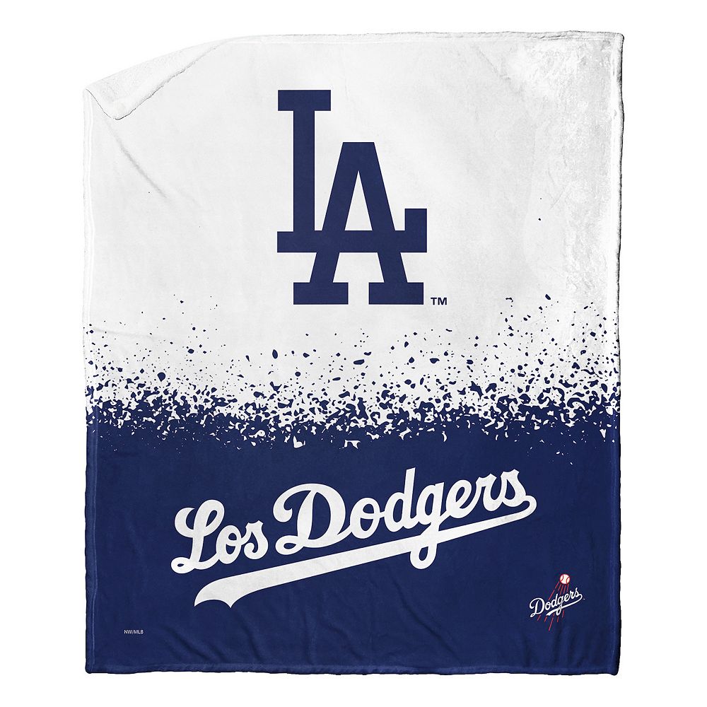 Los Angeles Dodgers City Connect Silk Touch Sherpa Throw Blanket