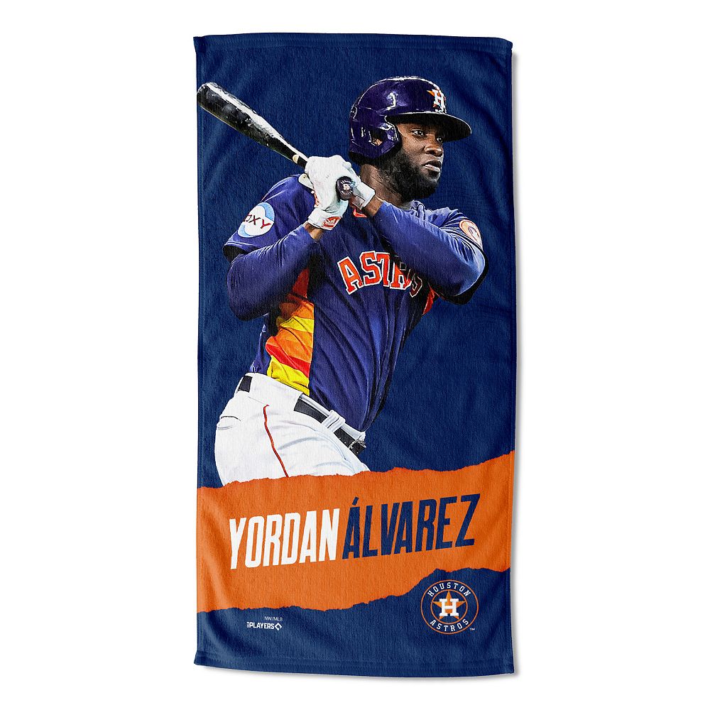 Houston Astros Player Portraits Beach Towel