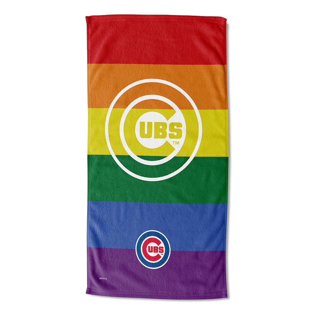 MLB Chicago Cubs Pride Series Beach Towel