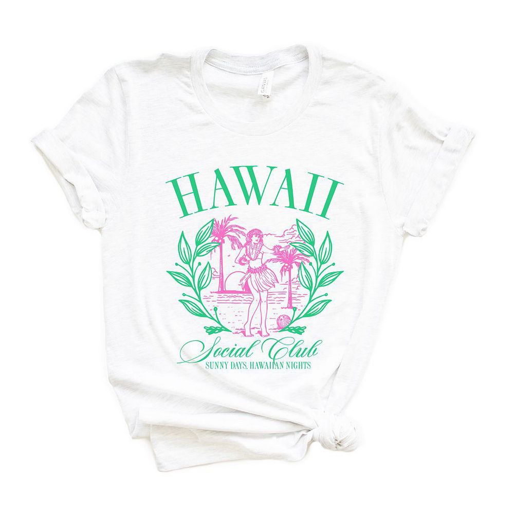 Hawaii Social Club Short Sleeve Graphic Tee
