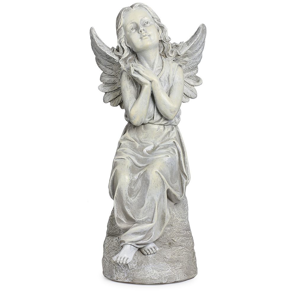 Roman 16-in. Sitting Angel Garden Statue