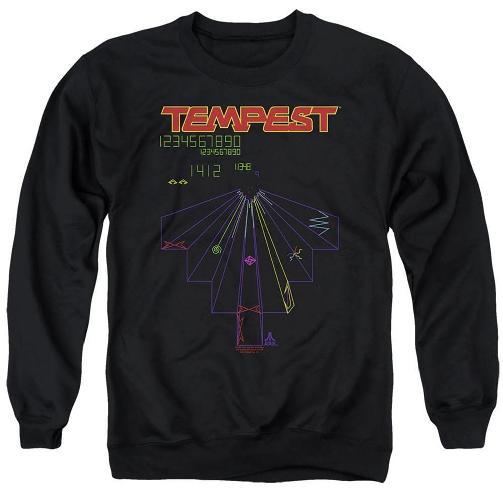 Atari Tempest Screen Adult Crewneck Sweatshirt