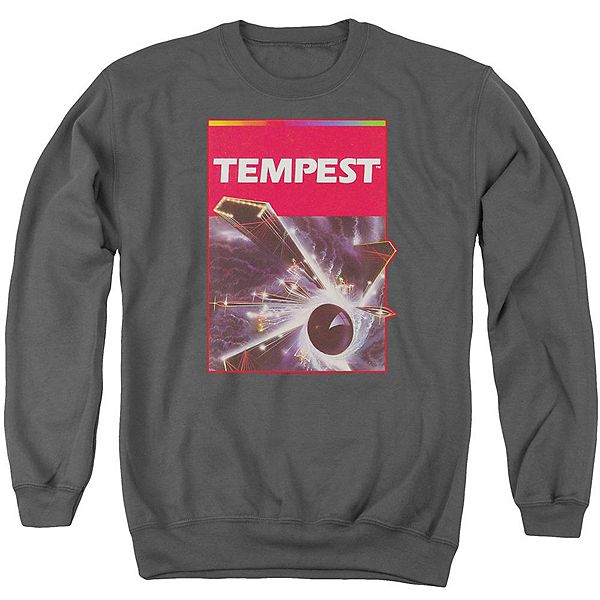 Atari Tempest Box Art Adult Crewneck Sweatshirt