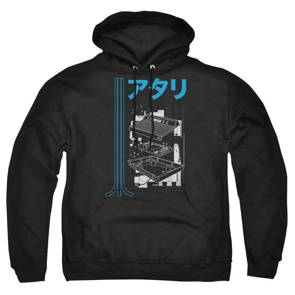 Atari Schematic Adult Pull Over Hoodie