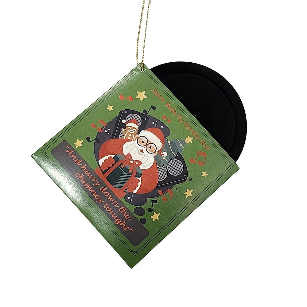 St. Nicholas Square® Santa Record Ornament